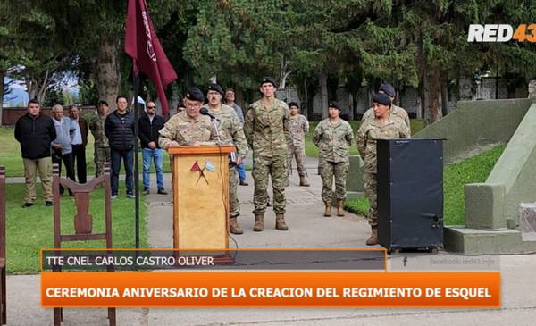 197° Aniversario de la creación del Regimiento 3: Discurso del Teniente ...