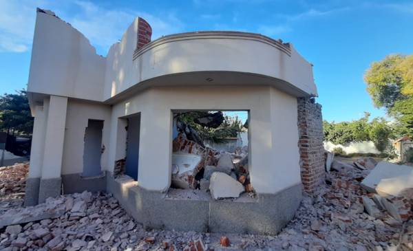 Lo que queda de la histórica casa de los Valbuena