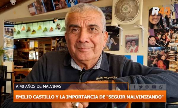 Emilio Castillo a 40 años de Malvinas: "2 de abril debería ser todo el año"