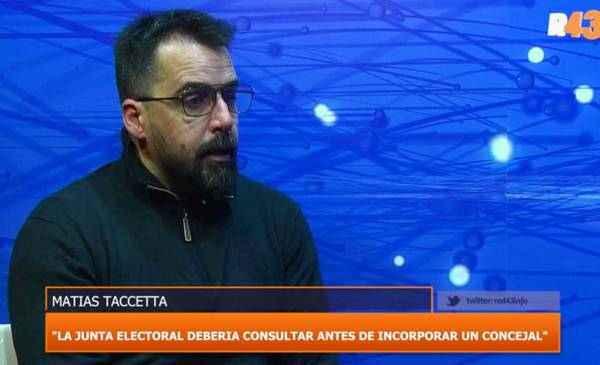 Taccetta: "La Junta Electoral debería consultar antes de incorporar un ...