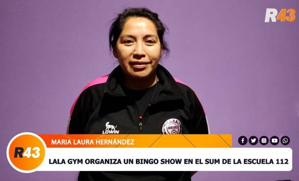 Se viene el Gran Bingo Show de Lala Gym