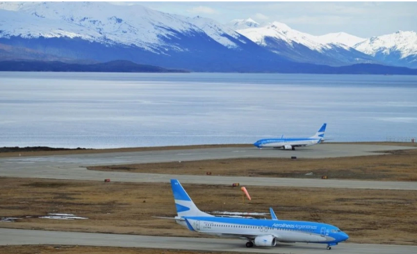 Aerolíneas Argentinas comienza con los nuevos vuelos del corredor "Patagonia Fantástica"