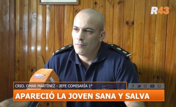 Esquel: Apareció sana y salva la joven de 14 años